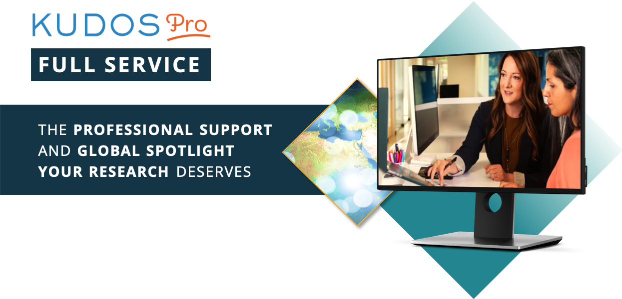 Kudos Pro - Full Service - expert communication for your research
