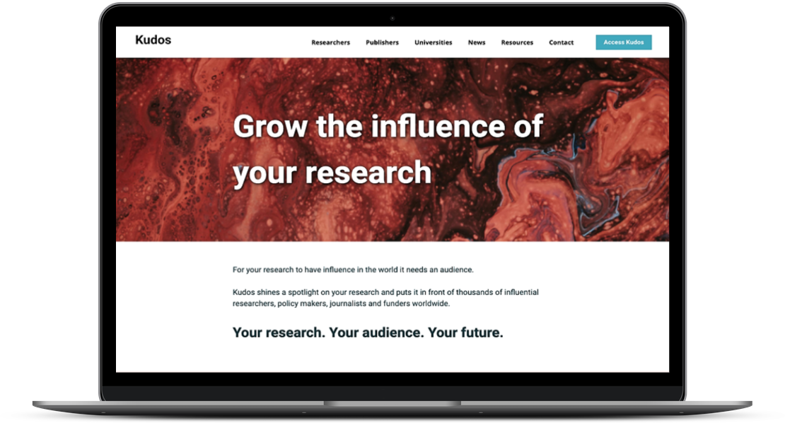Kudos premium membership - research websites, communication, engagement ...